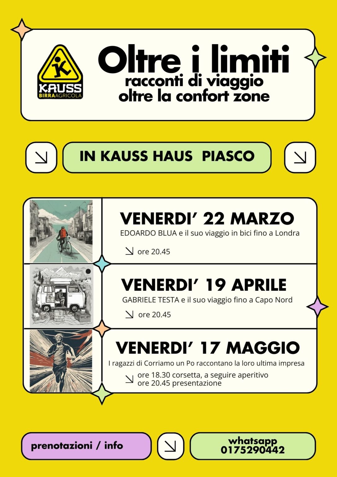 OLTRE I LIMITI - racconti di viaggio oltre la comfort zone - Birrificio ...